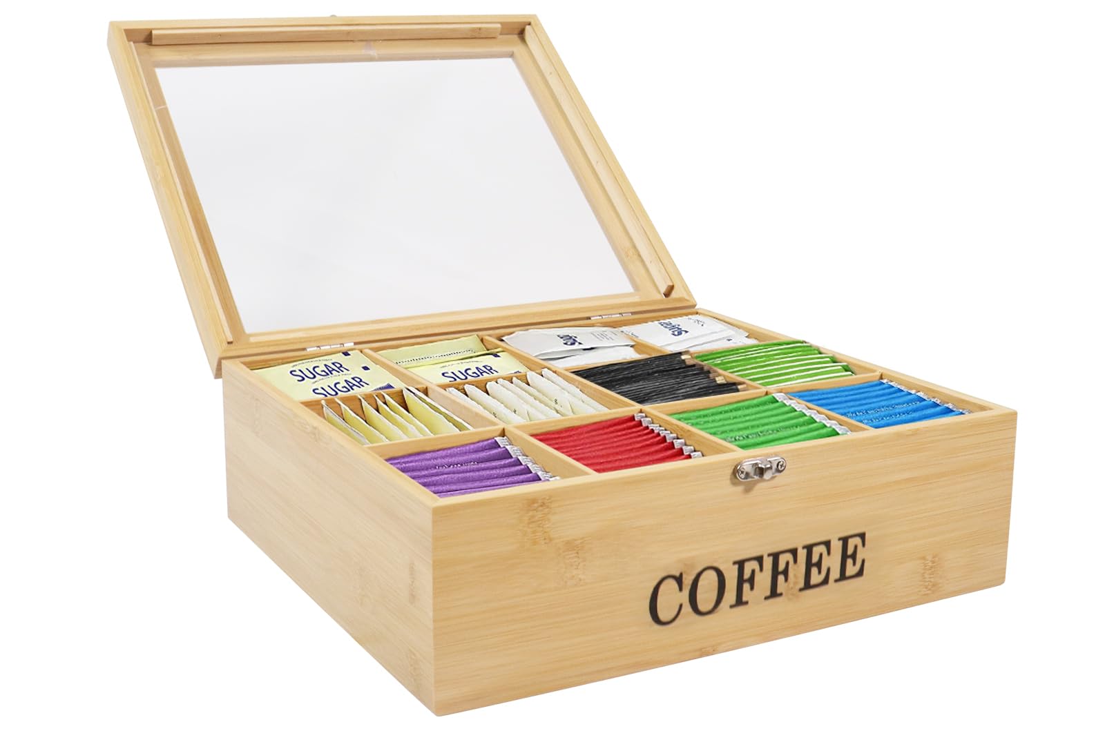 Amazon.com: Gdfjiy Coffee Pods Holder, Coffee Capsule Storage Box with ...