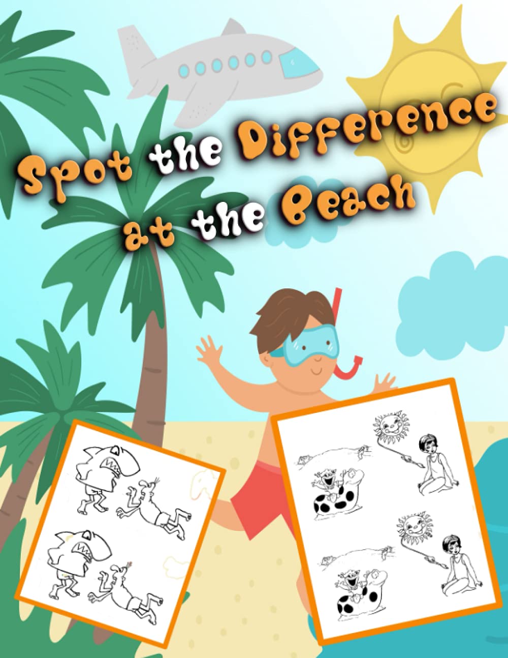 Spot The Difference At The Beach Spot The Difference Books | Desertcart ...