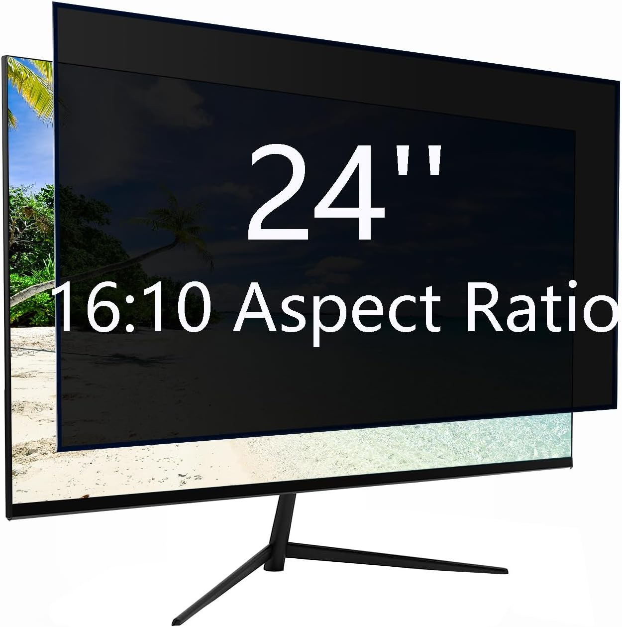 24 Inch Privacy Screen for Monitor with 16:10 Widescreen Monitor, Anti ...
