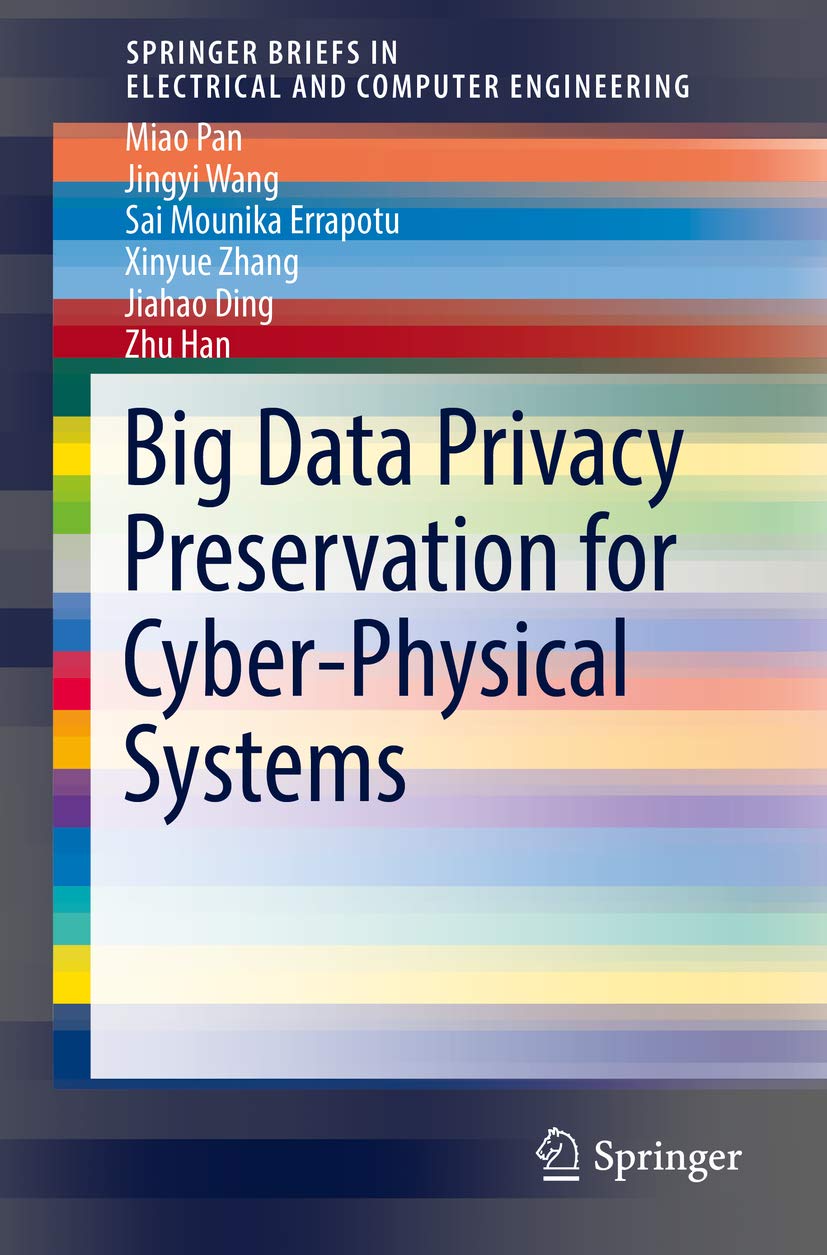 Big Data Privacy Preservation for Cyber-Physical Systems ...
