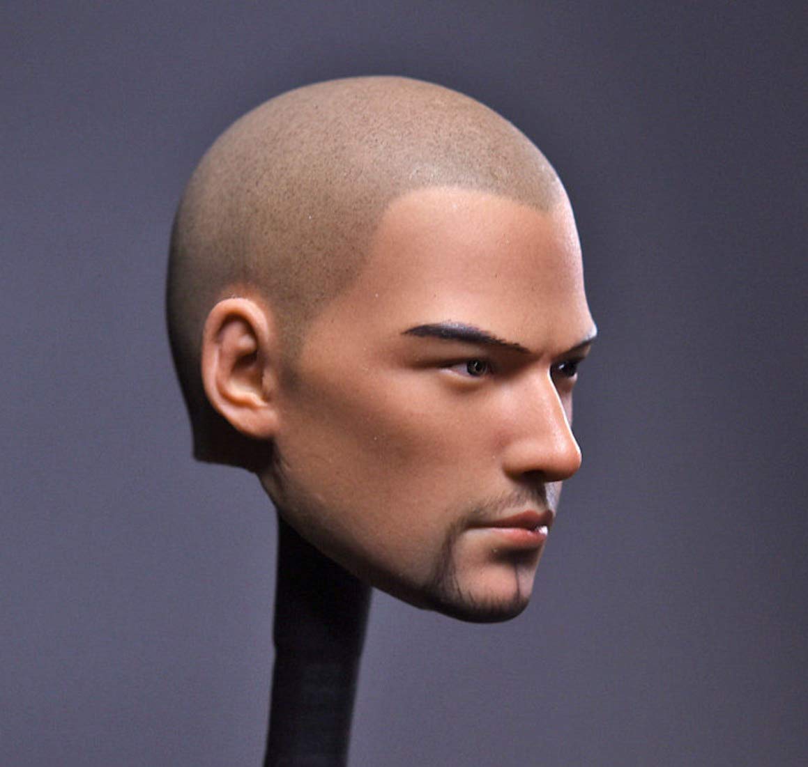 Buy Head Sculpt 1/6 Scale,Male Tang Monk Asura Saint Bald Beard Version ...