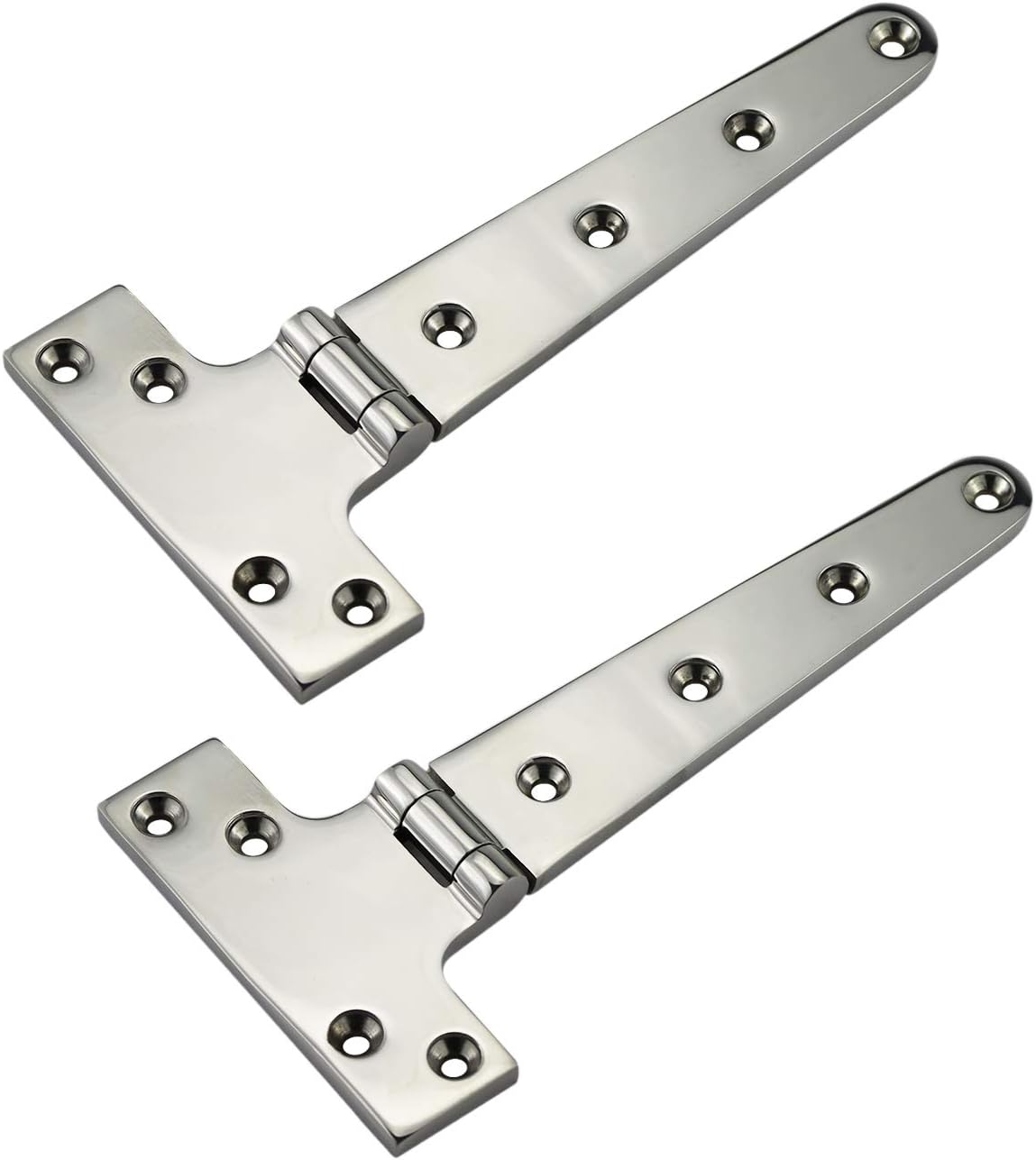 Amazon.com: Hardware Essentials 853376 Heavy Duty Strap Hinges ...