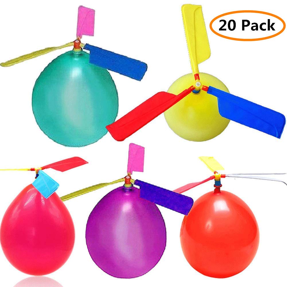 Buy Bomach Balloon Helicopters Toys for Kids 20 Pack Party Games for ...