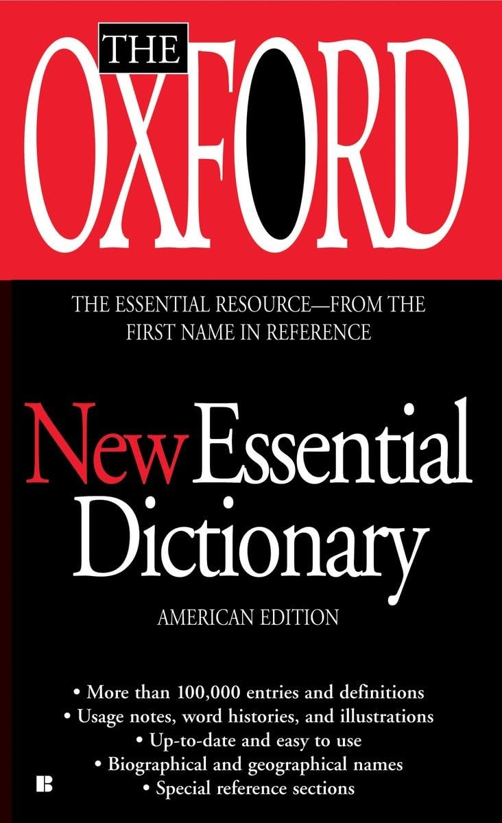 Amazon.com: The Oxford New Essential Dictionary: American Edition ...