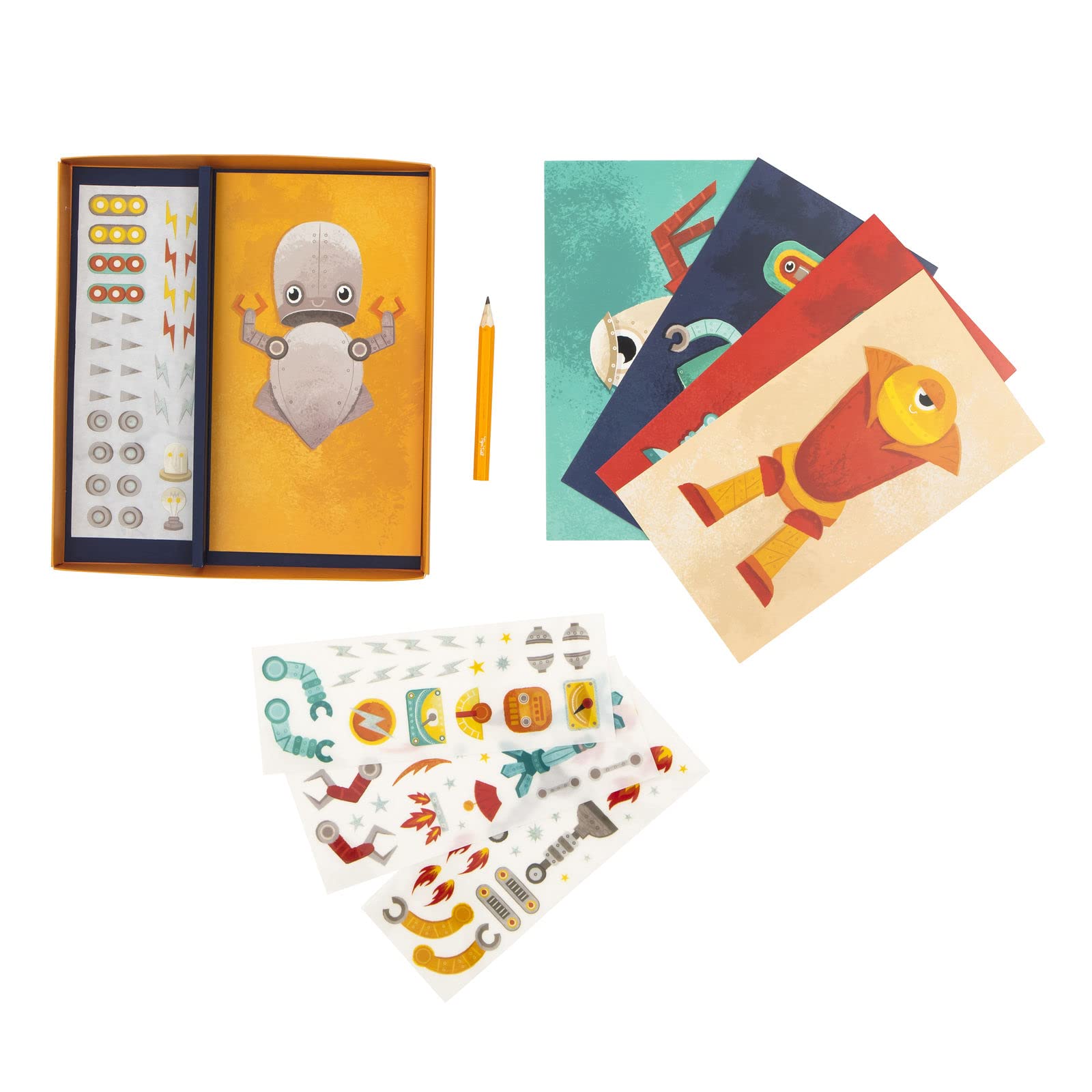 Tiger Tribe Transfer Magic Activity Sets Create Robot Craft Kits ...