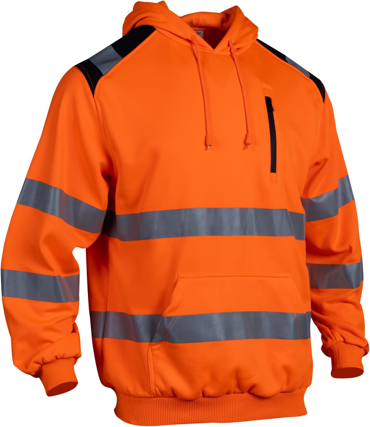 Amazon.com: Sicalobo Reflective Hoodie Hi Vis Sweatshirts for Men, Class 3 High Visibility ...