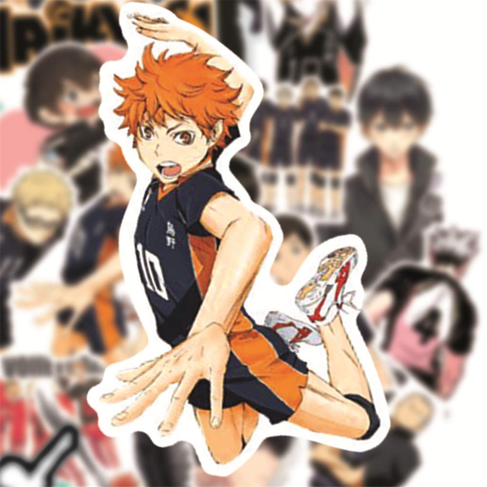 50pcs Haikyuu Stickers For Hydro Flask Japanese Anime Haikyuu Sticker ...