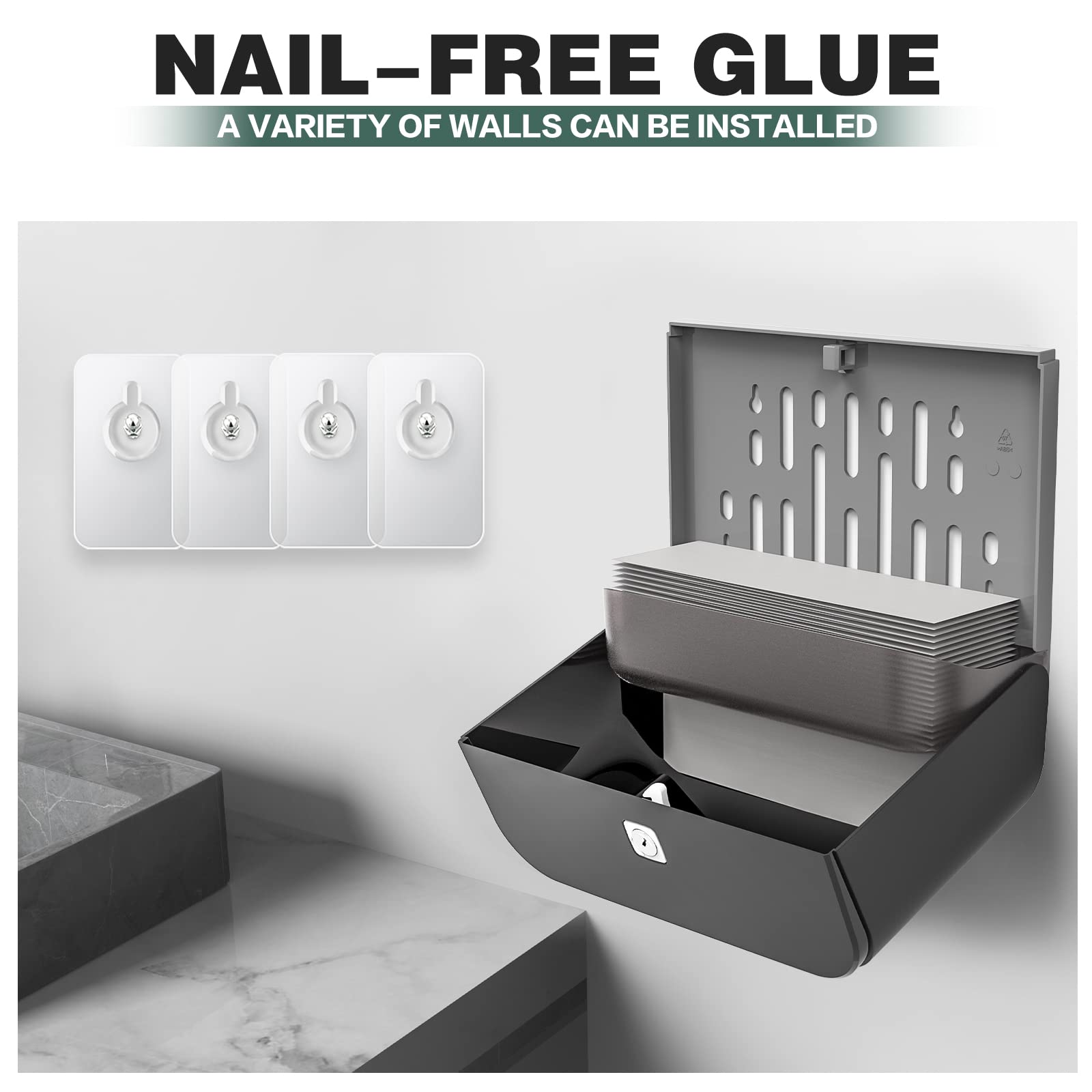 Snapklik.com : Interhasa Commercial Paper Towel Dispenser Wall Mounted