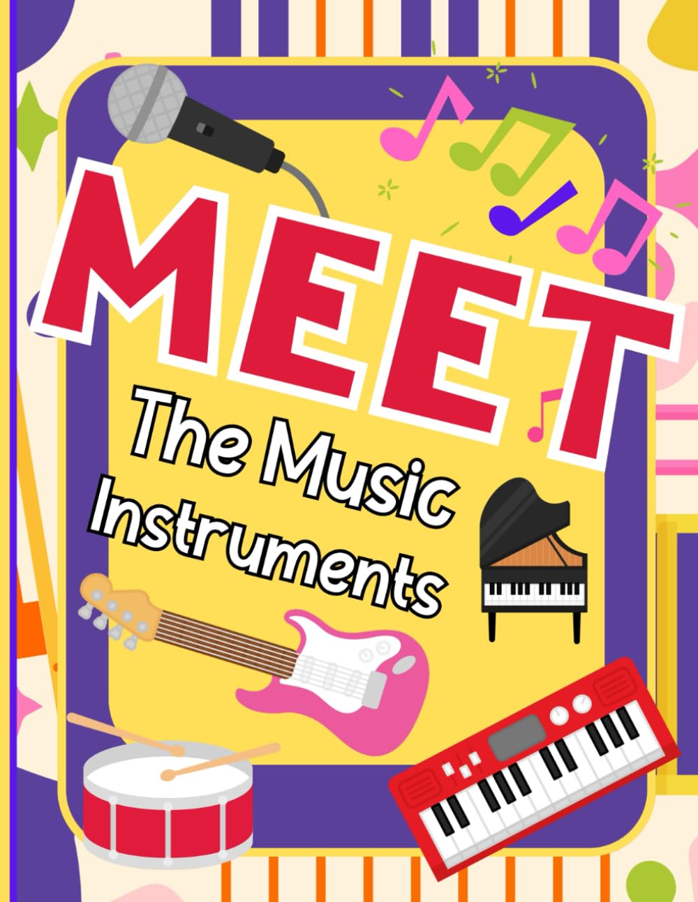 Amazon.com: Meet the Music Instruments Book for Kids: Discover & Color ...