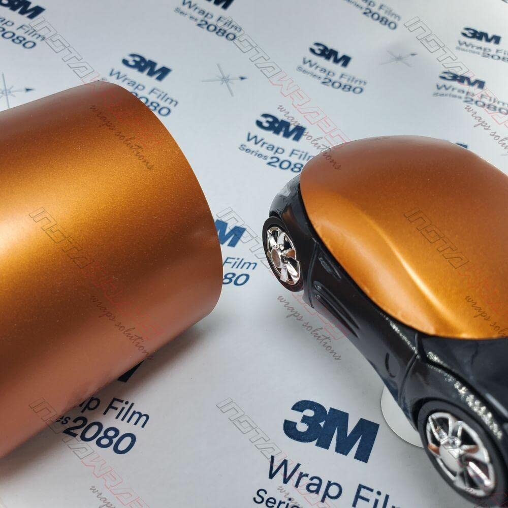 Buy 3M Scotchprint Series 1080 Satin Canyon Copper Vinyl Car Wrap Film Sheet Roll - 3M1080 ...