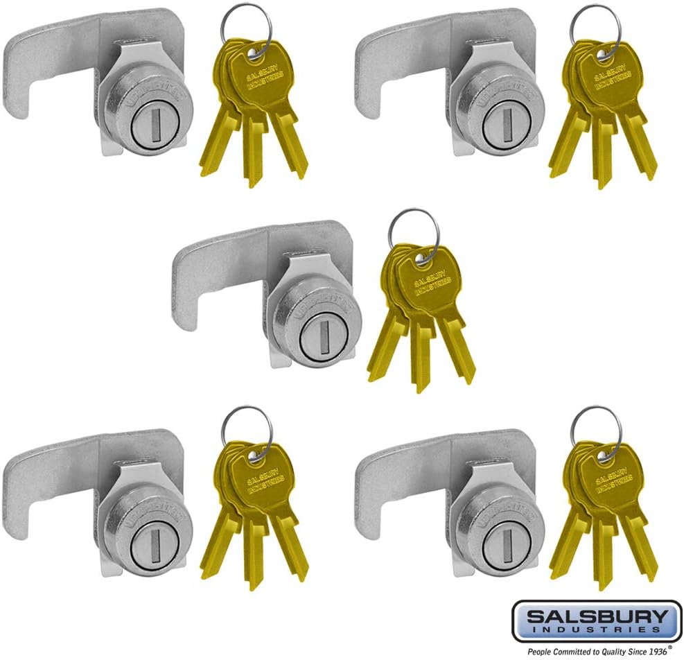 Amazon.com: SALSBURY INDUSTRIES 3590-5 Lock for Vertical Mailbox Door 2 ...