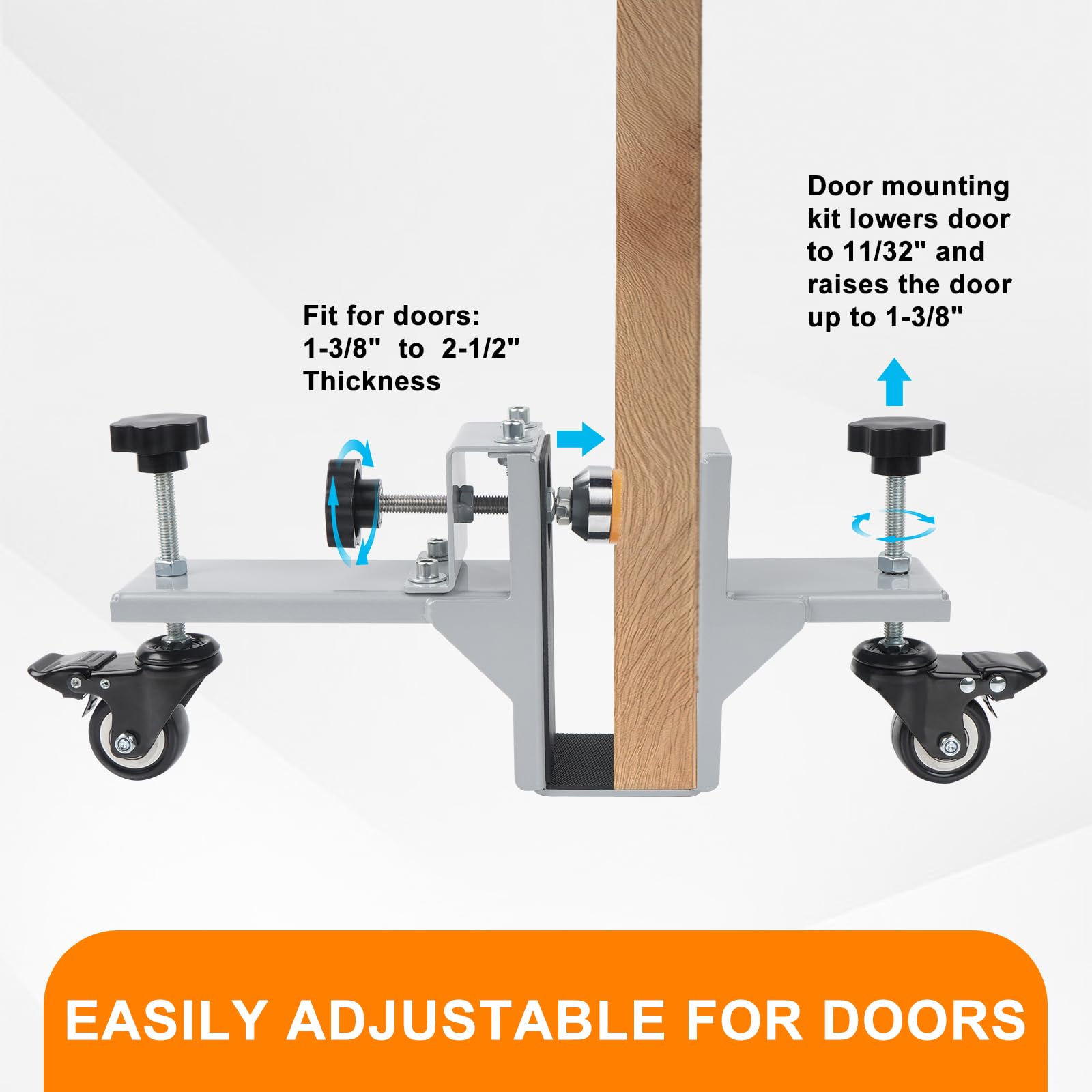 Snapklik.com : 2PCS Door Installation Tool Kit,Heavy Duty Door Lifter ...