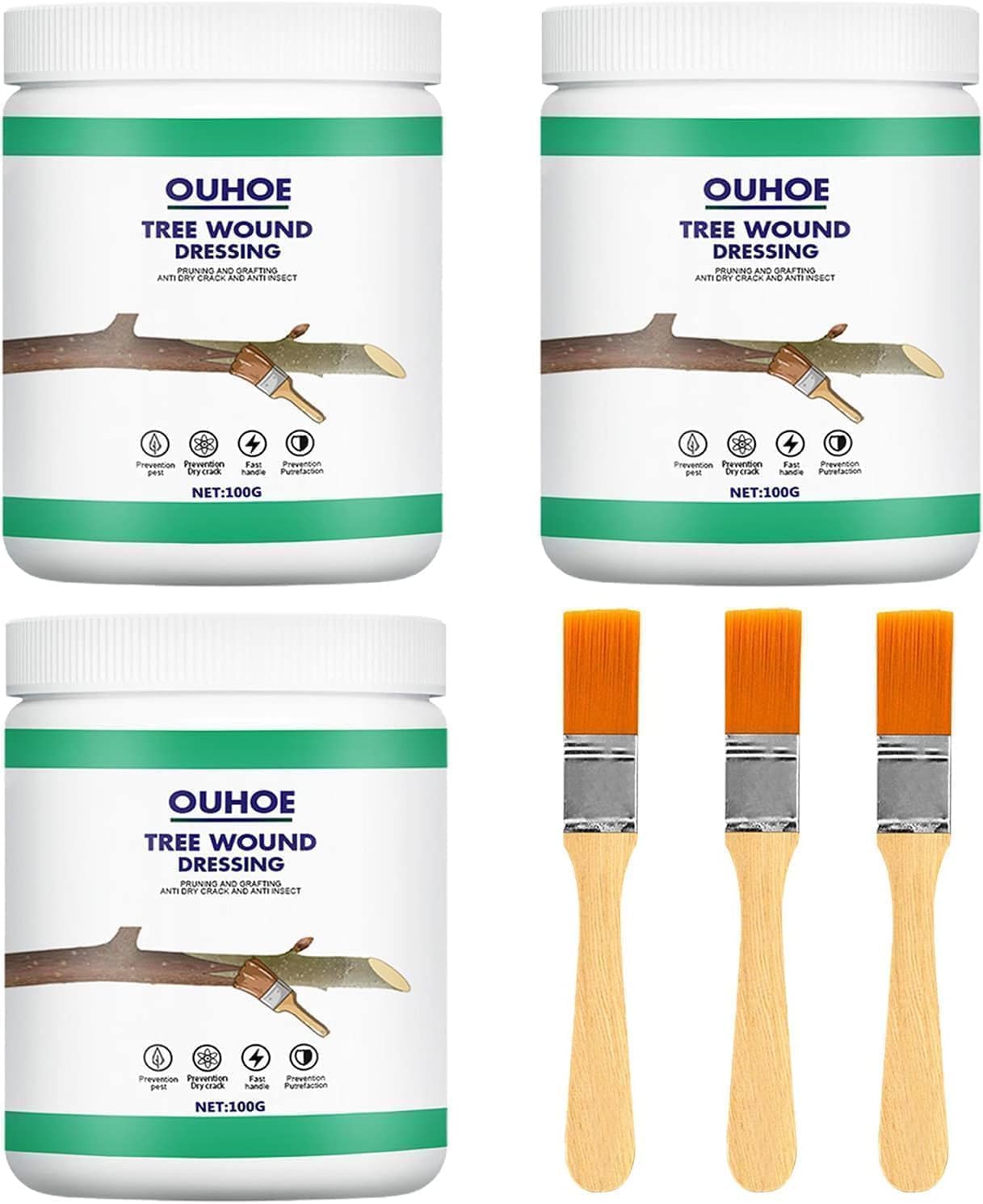 Tree Wound Pruning Sealer & Grafting Compound for Plant | 100g Tree ...