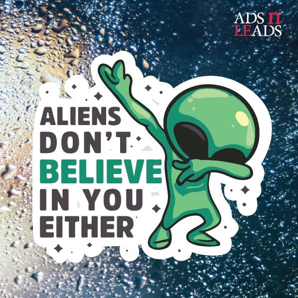 Amazon.com - A&L 5inch Aliens Dont Believe in You Either Dabbing Alien ...