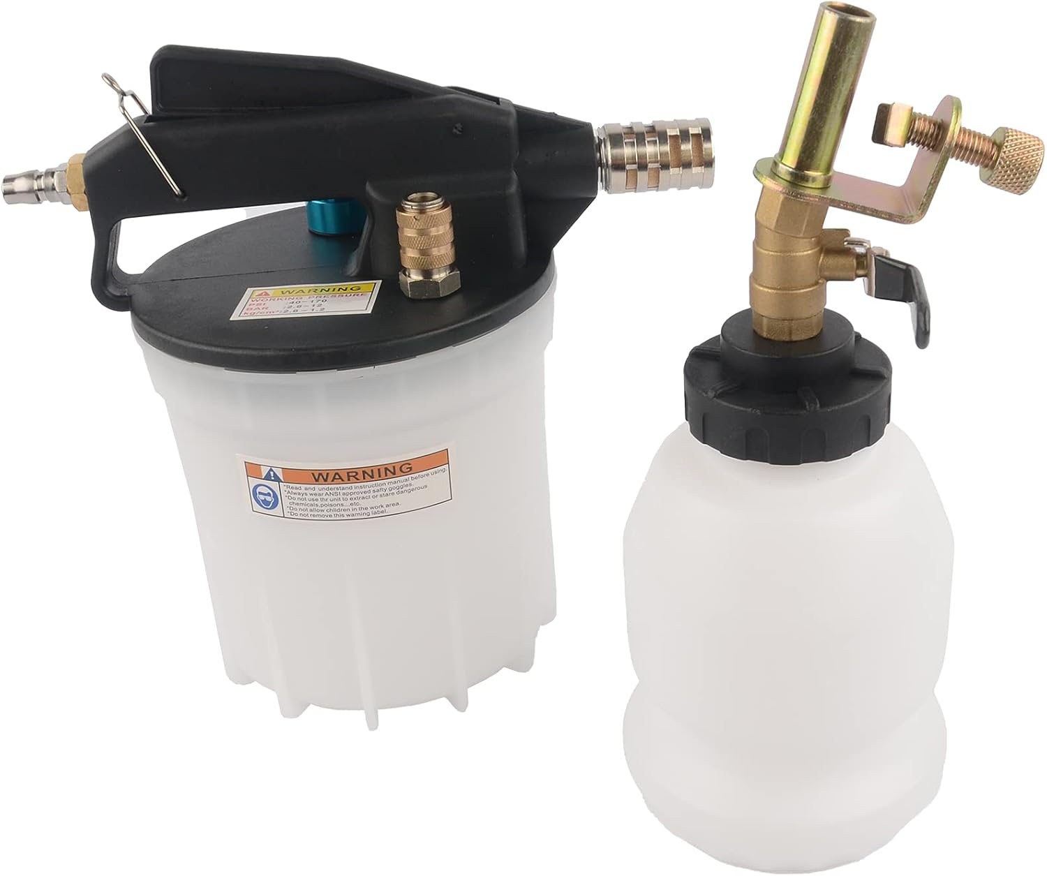 Master Cylinder Bleeder Kit FOUR UNCLES 2L Vacuum Brake Bleeder Air ...