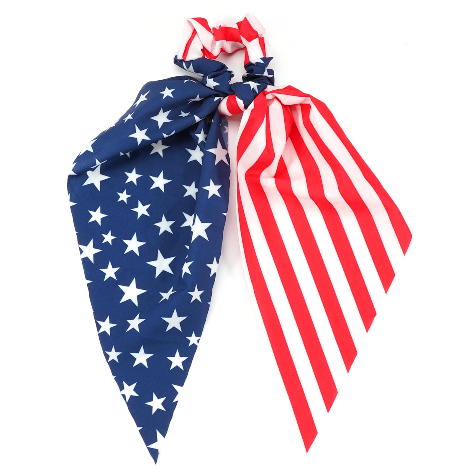 Amazon.com : American Flag Hair Ties for Women Girls Independence Day ...