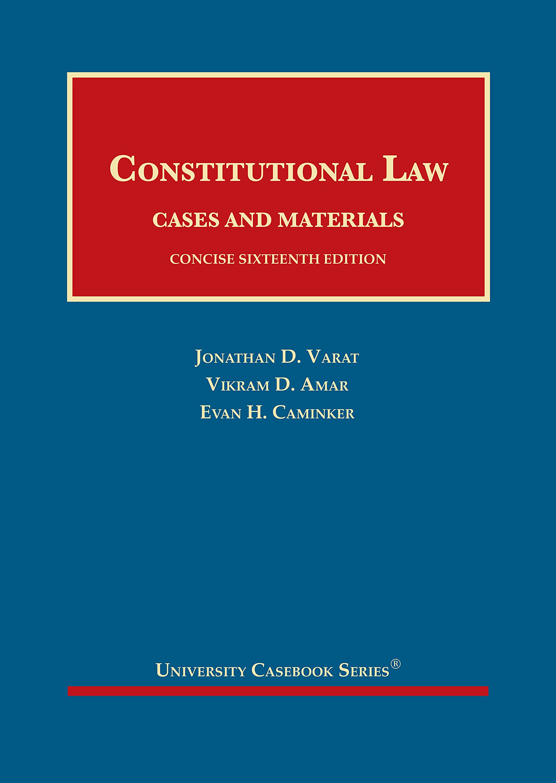 Amazon.com: Constitutional Law, Cases and Materials, Concise ...