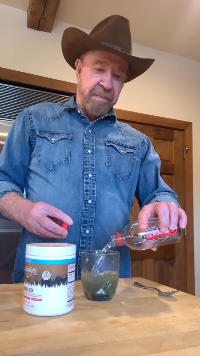 Watch Chuck Norris Morning Kick on Amazon Live