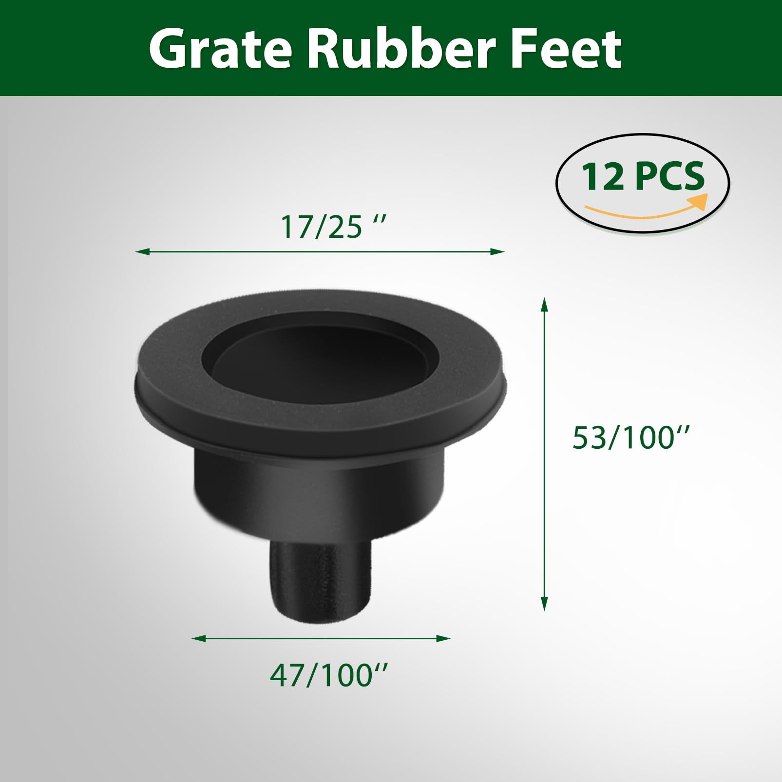 Snapklik.com : 815689 Grate Rubber Feet Replacement Parts For Wolf ...