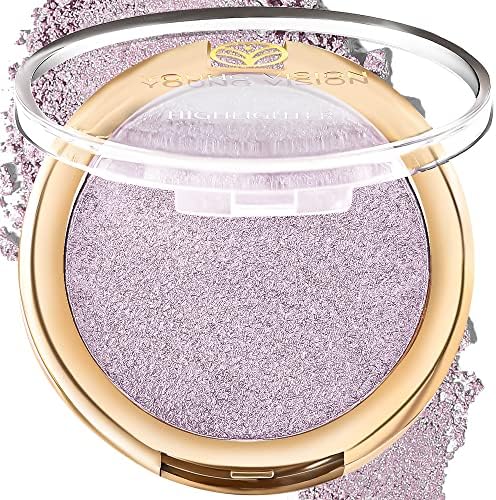 Amazon.com : YOUNG VISION Baked Highlighter Powder Palette, Sheer Pearl ...