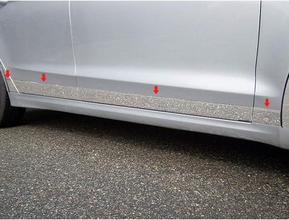 Amazon.com: Elite Auto Chrome Stainless Lower Rocker Panel Trim fit for ...