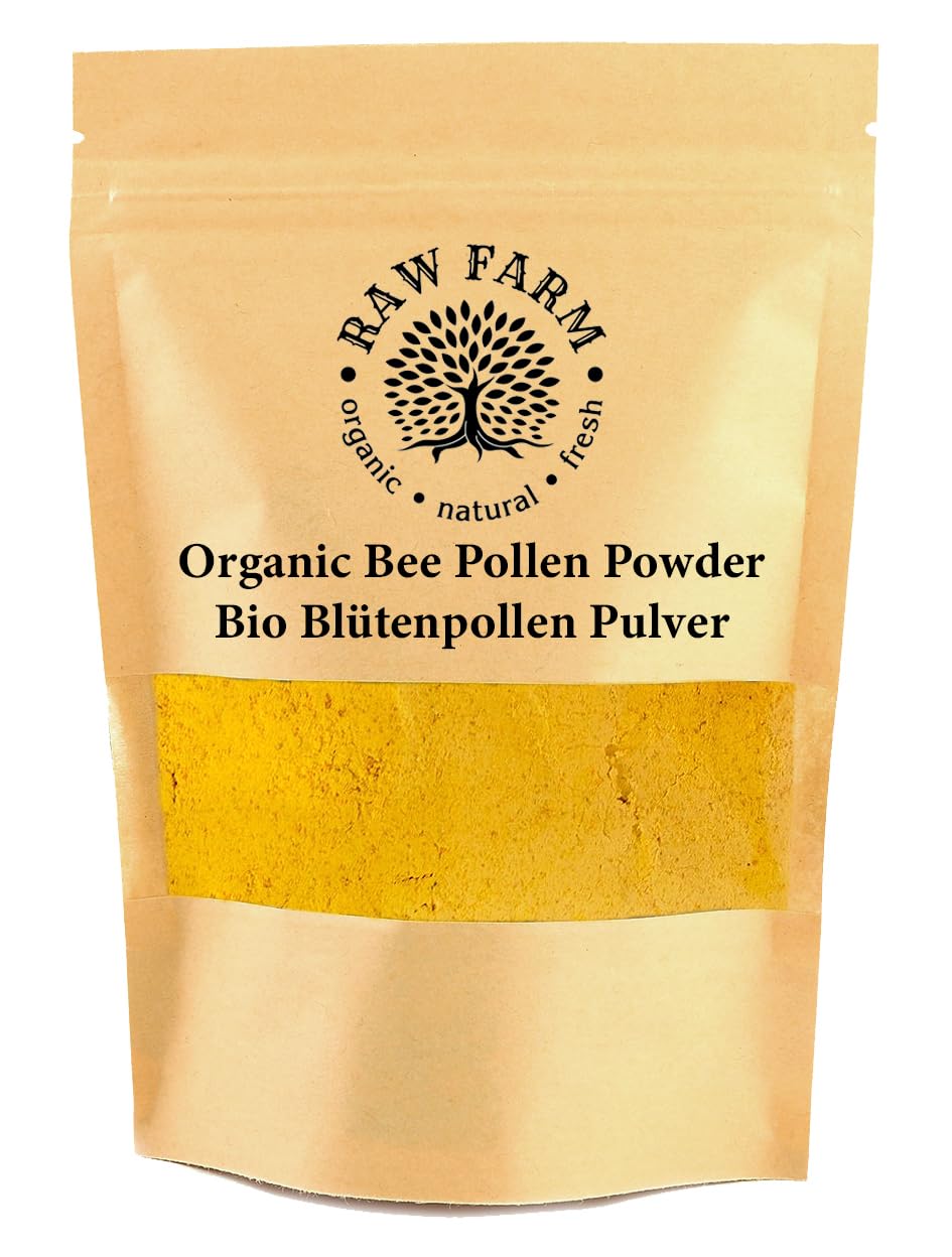 500 g Organic Bee Pollen Powder, Extra fine, Unheated, Pure and Fresh ...