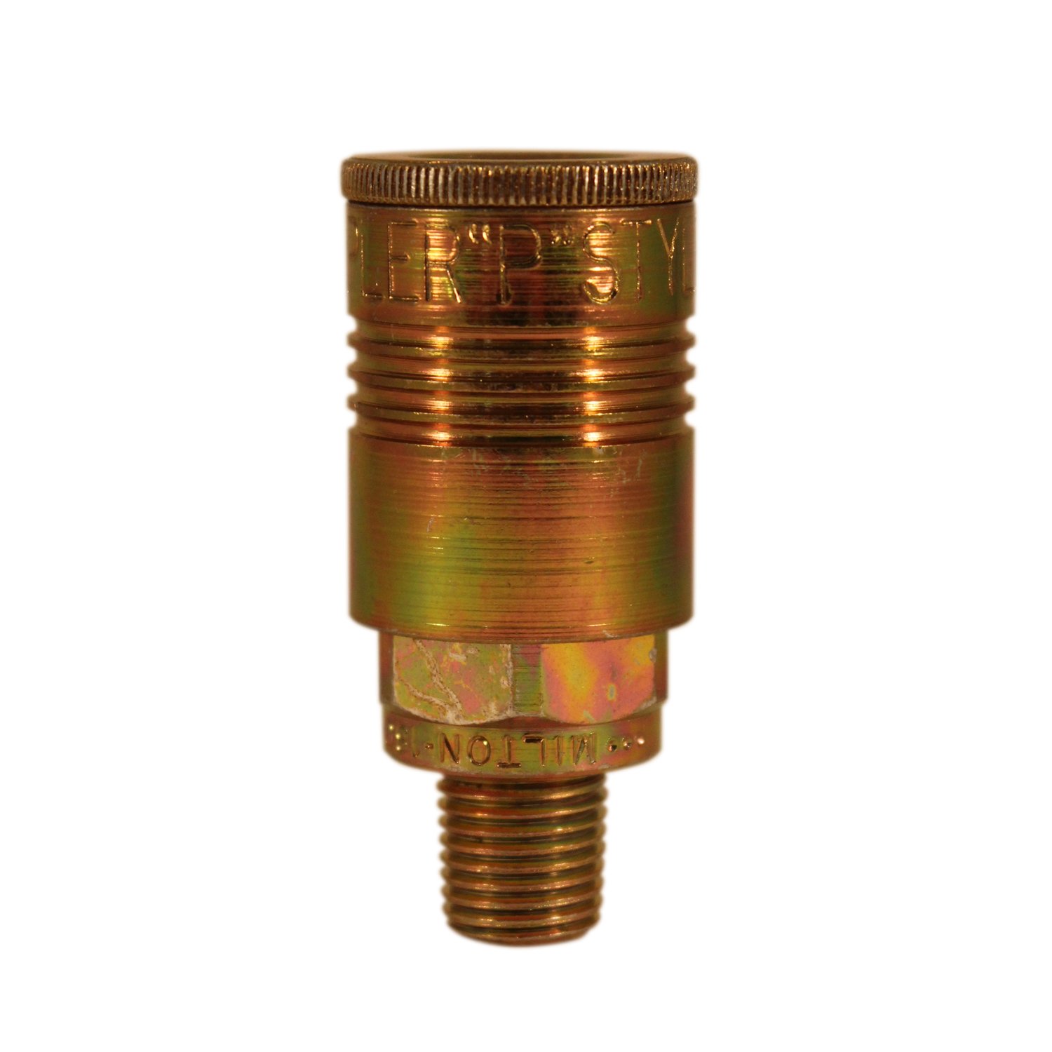 Buy Milton S-1804 1/4" MNPT P Style Air Compressor/Tool Coupler Fitting ...