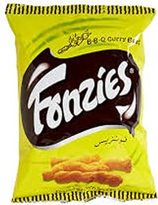 Fonzies bbq flavoured corn snacks (18 x 28gm): Buy Online at Best Price ...