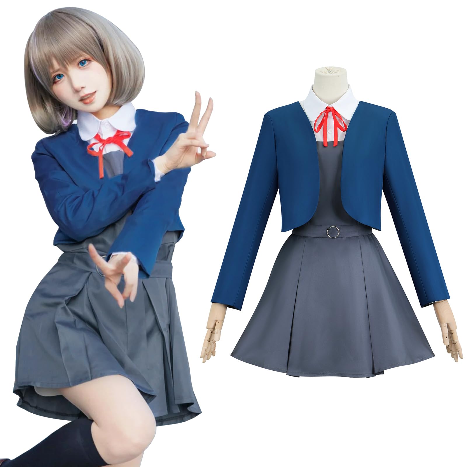 Amazon.co.jp: [NOKIJP] ラブライブ風 スーパースター コスプレ衣装 私立結ヶ丘女子高等学校 制服 lovelive風 Liella! コスプレ 澁谷かのん 唐可可 嵐千砂 ...