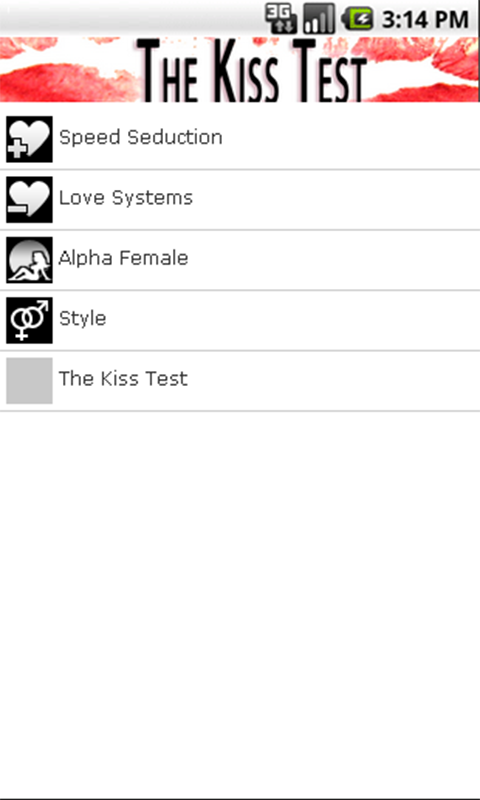 The Kiss Test - App on Amazon Appstore