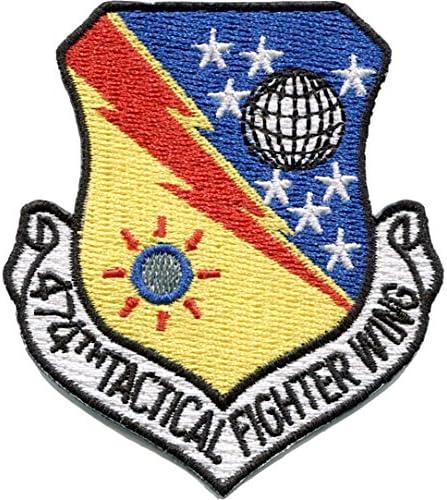 Amazon.com: USAF 474th Tactical Fighter Wing Patch: Clothing, Shoes ...