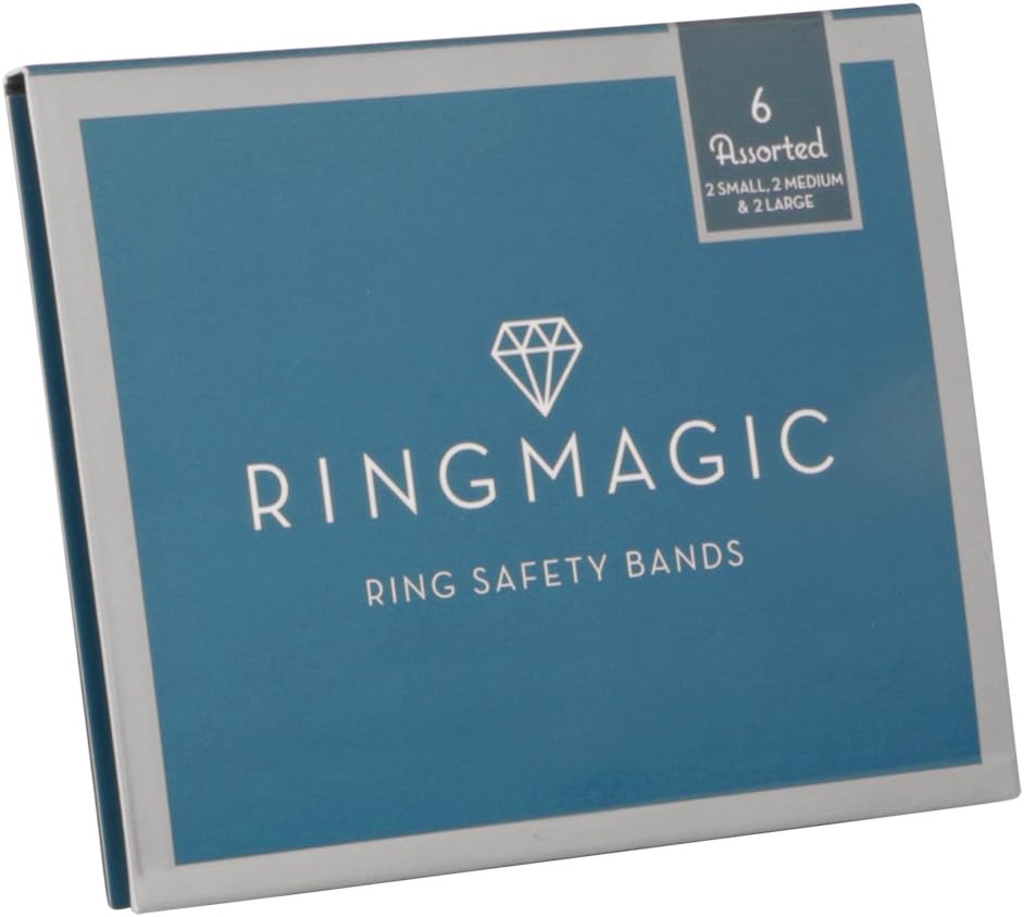 Amazon.com: Ring Magic Ring Resizer, Ring Safety Bands, 6 Pack Assorted ...