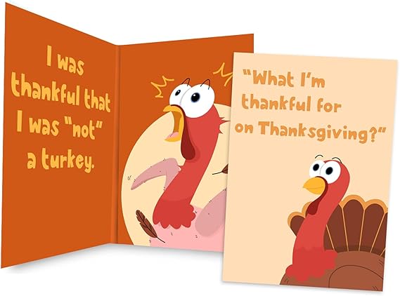 Amazon.com : DTESL Happy Thanksgiving Card Funny, Sound and Shaking ...