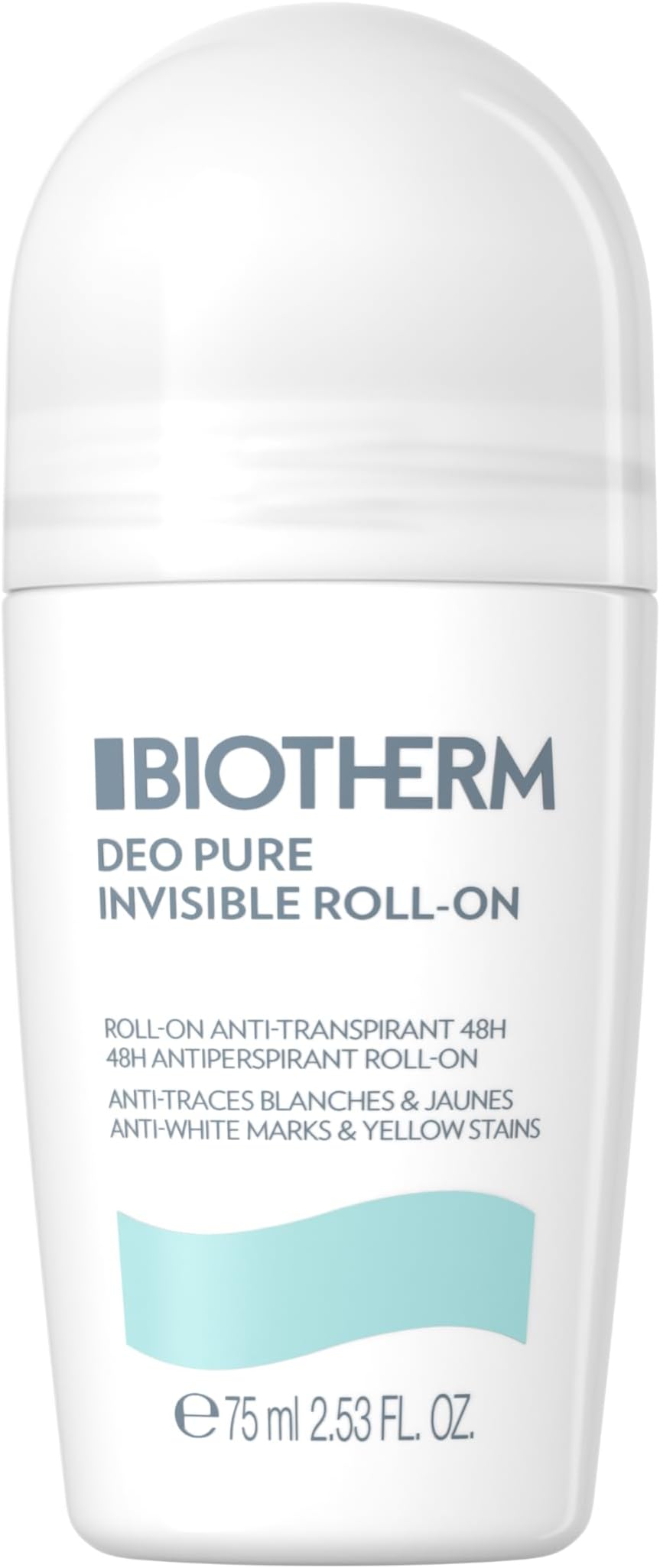 Amazon.com : Biotherm Deo Pure Invisible Antiperspirant Roll-On, Fresh, 2.53 Fl Oz : Biotherm ...