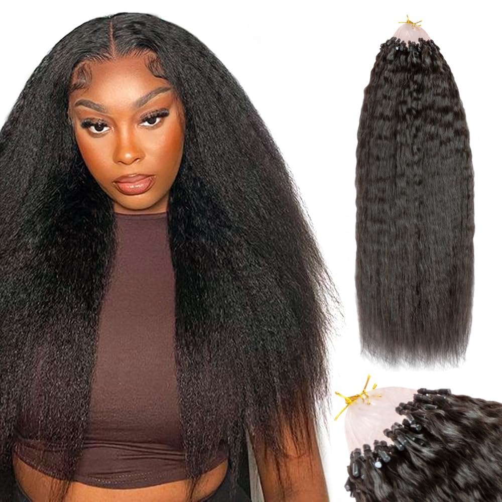 Amazon.com : CurlyPark Micro Links Human Hair for Black Women Natural ...