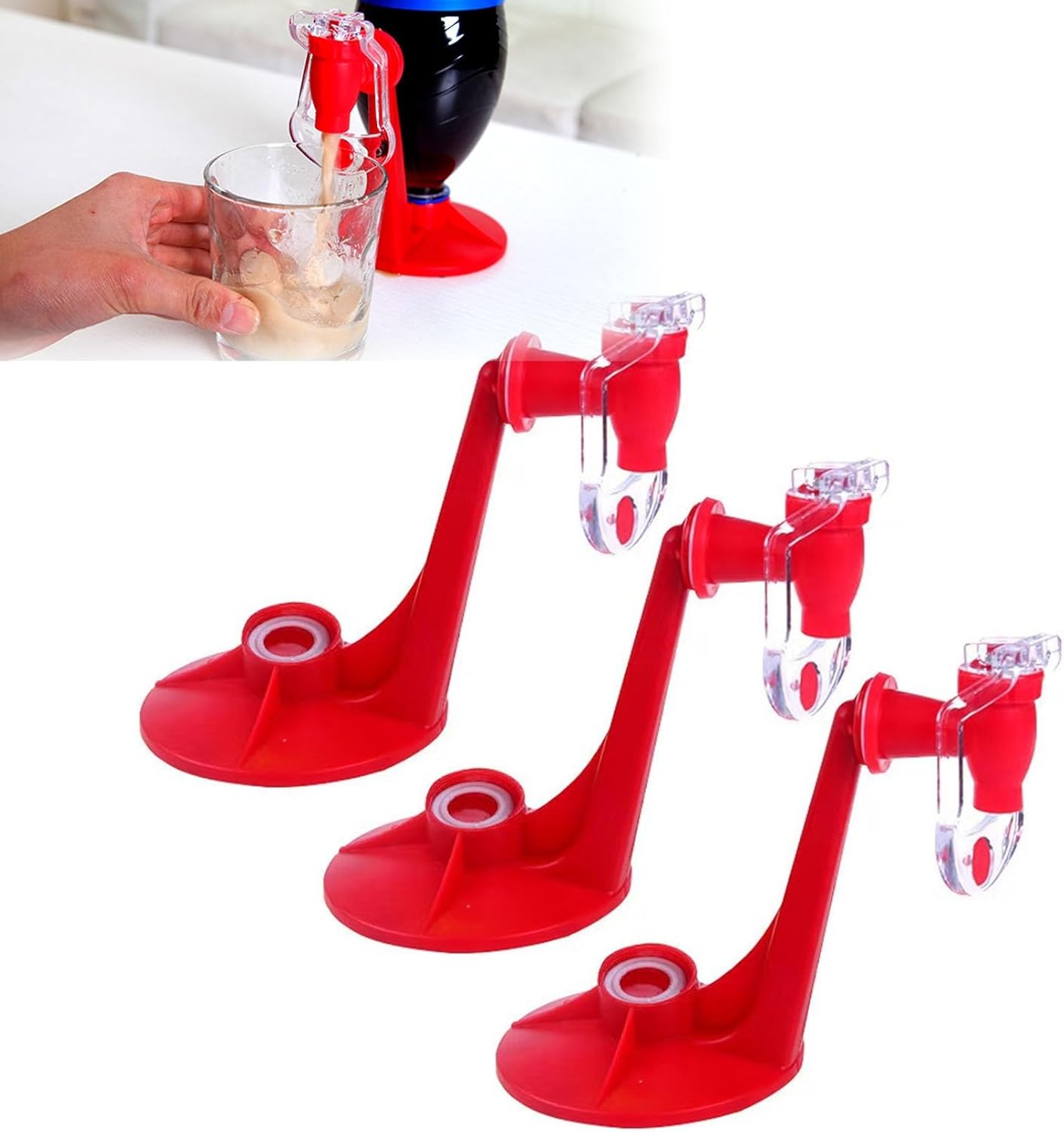 Amazon.com | Soda Pop Dispenser, 2 Liter Beverage Dispenser, Creative ...