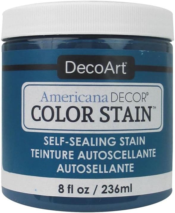 Amazon.com: Decoart Americana Turq Color Stain 8oz Turquoise