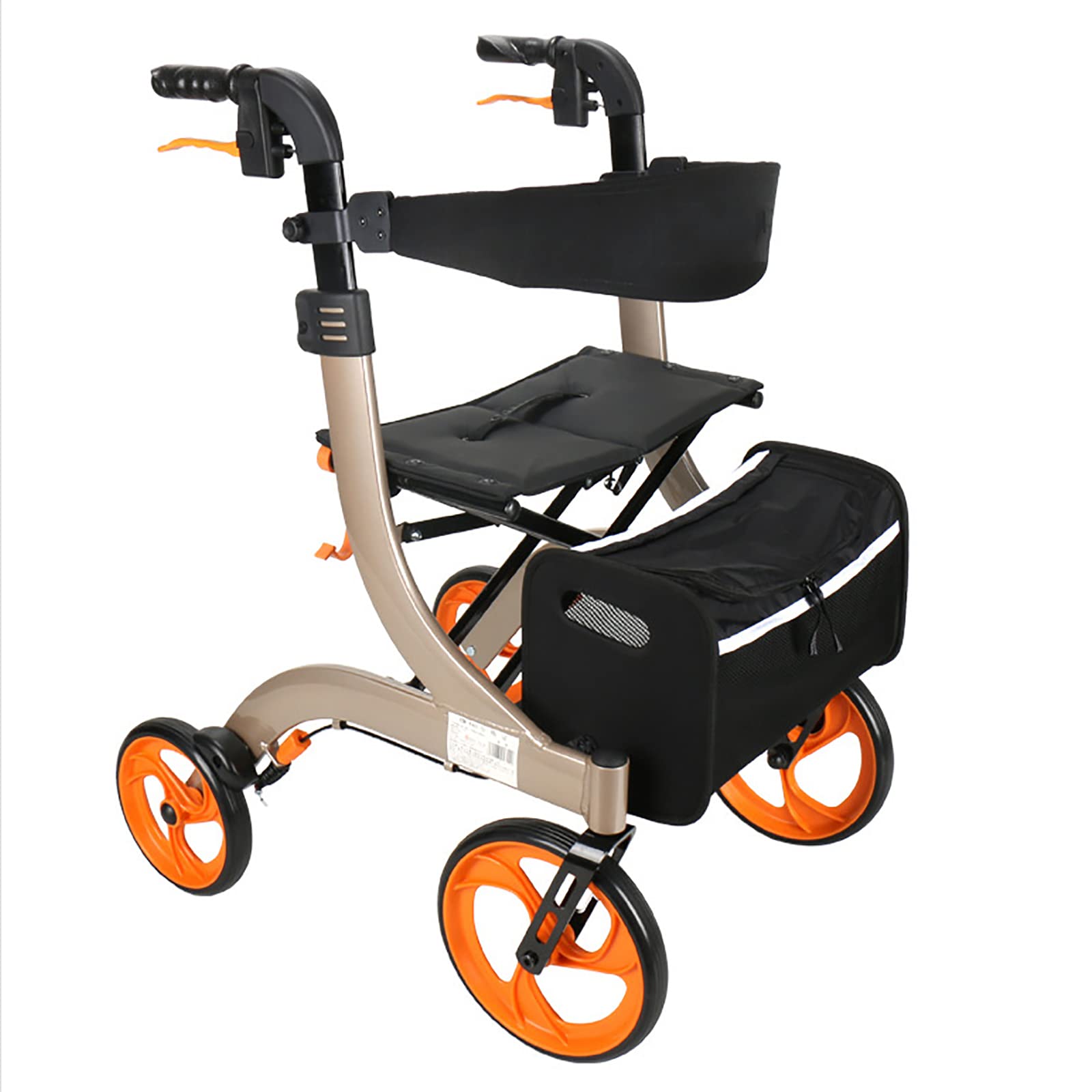 Buy YUNZHIDUANUpright Walker with Seat, Upright Walker with Padded ...