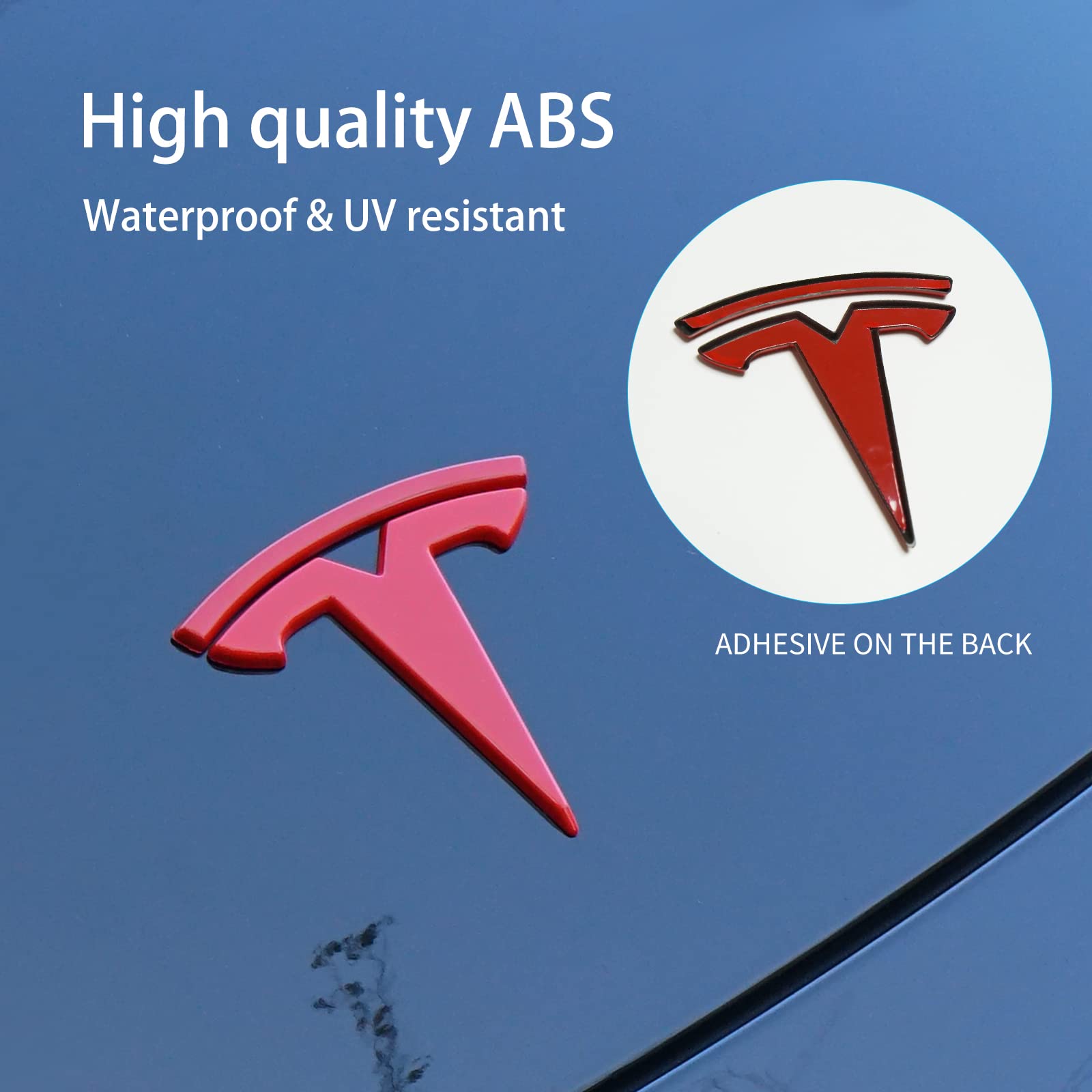 Snapklik.com : Powlamks Model Y Front Trunk/Rear Trunk Logo Sticker ...