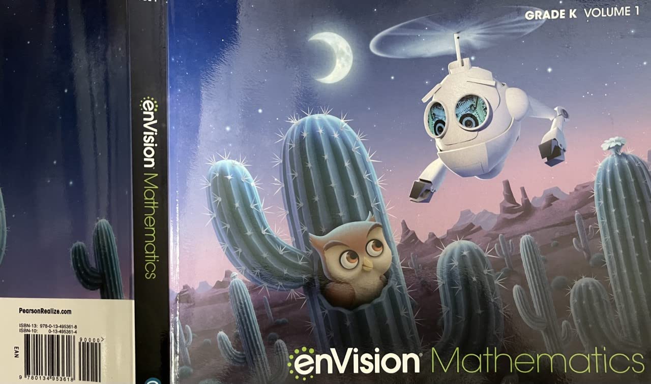 Envision Mathematics 2020 National Student Edition Grade K Volume 1 ...