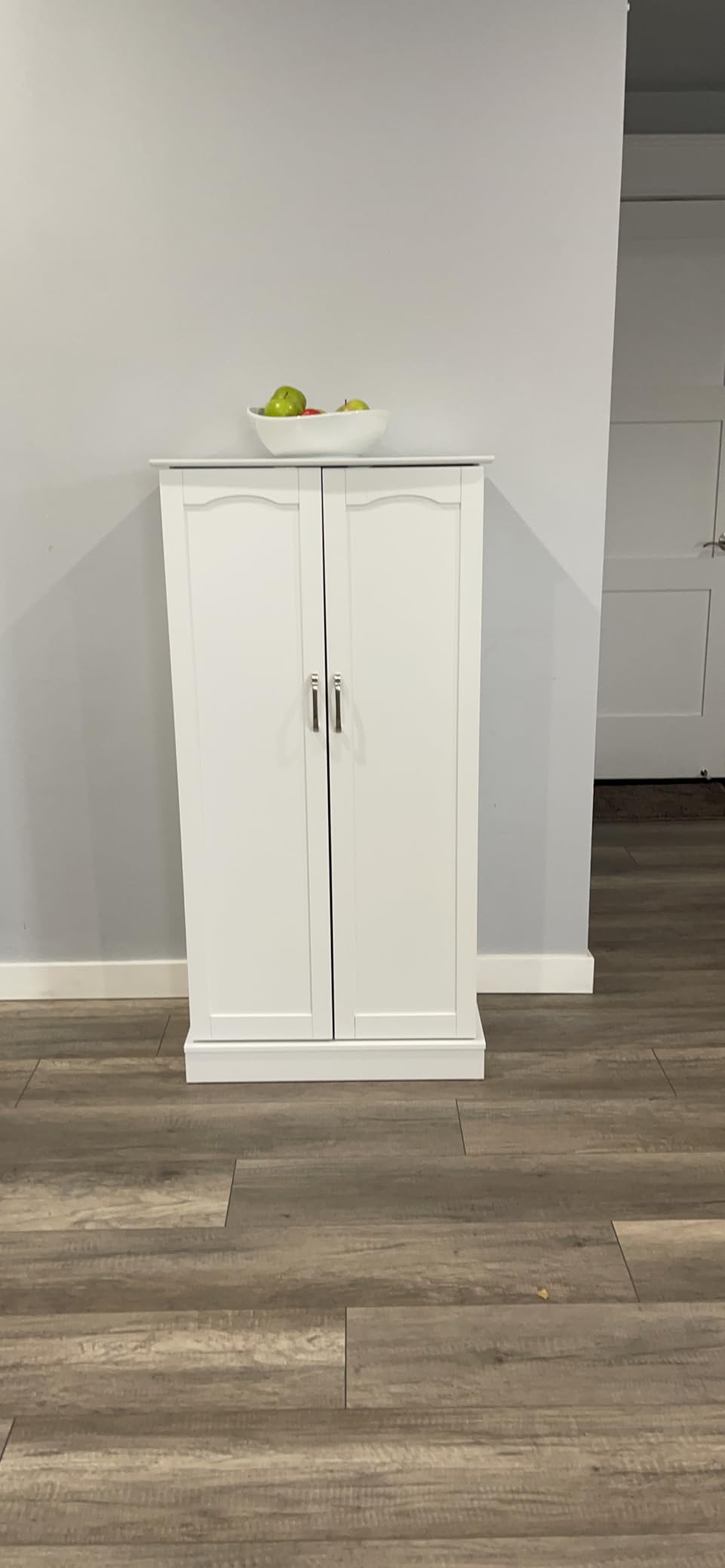 $22/mo - Finance Jehiatek 47” Kitchen Pantry Cabinet, White ...