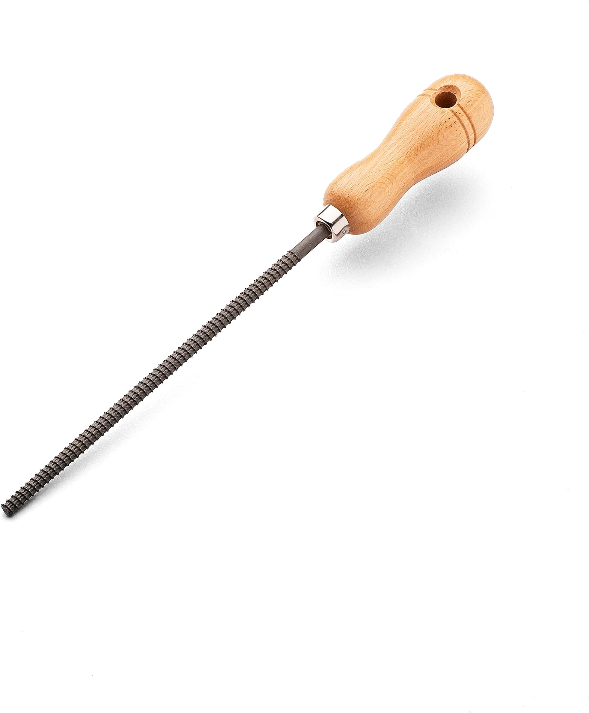 Narex 10 mm (3/8 Inch) Round Cabinetmaker Wood Rat Tail Coarse Cut Rasp ...