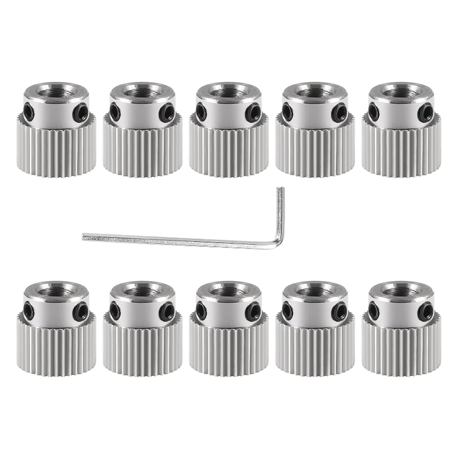 Amazon.com: DIANN 10pcs 36 Teeth Extruder Drive Gear Wheel Stainless ...