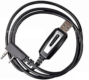 Amazon.com: 1 x Programming Cable + CD, Walkie Talkie Programming Cable ...