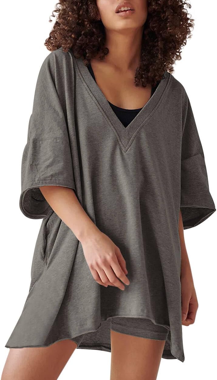 Women's 2 Piece Outfit Sets Hot Shot Reversible Oversized Shirt Biker ...