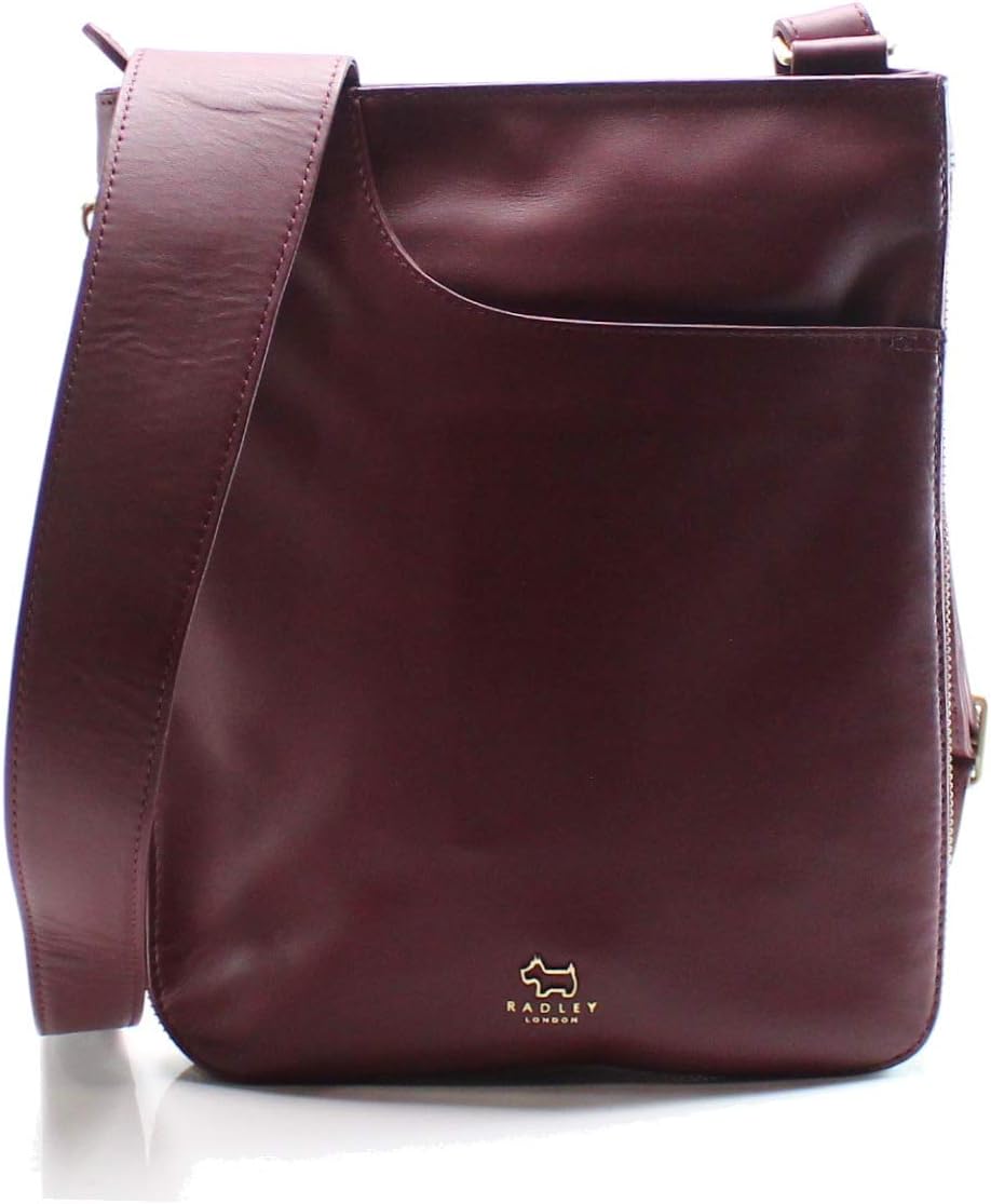 Radley London Pocket Bag Medium Zip-Top Crossbody (Port): Handbags ...