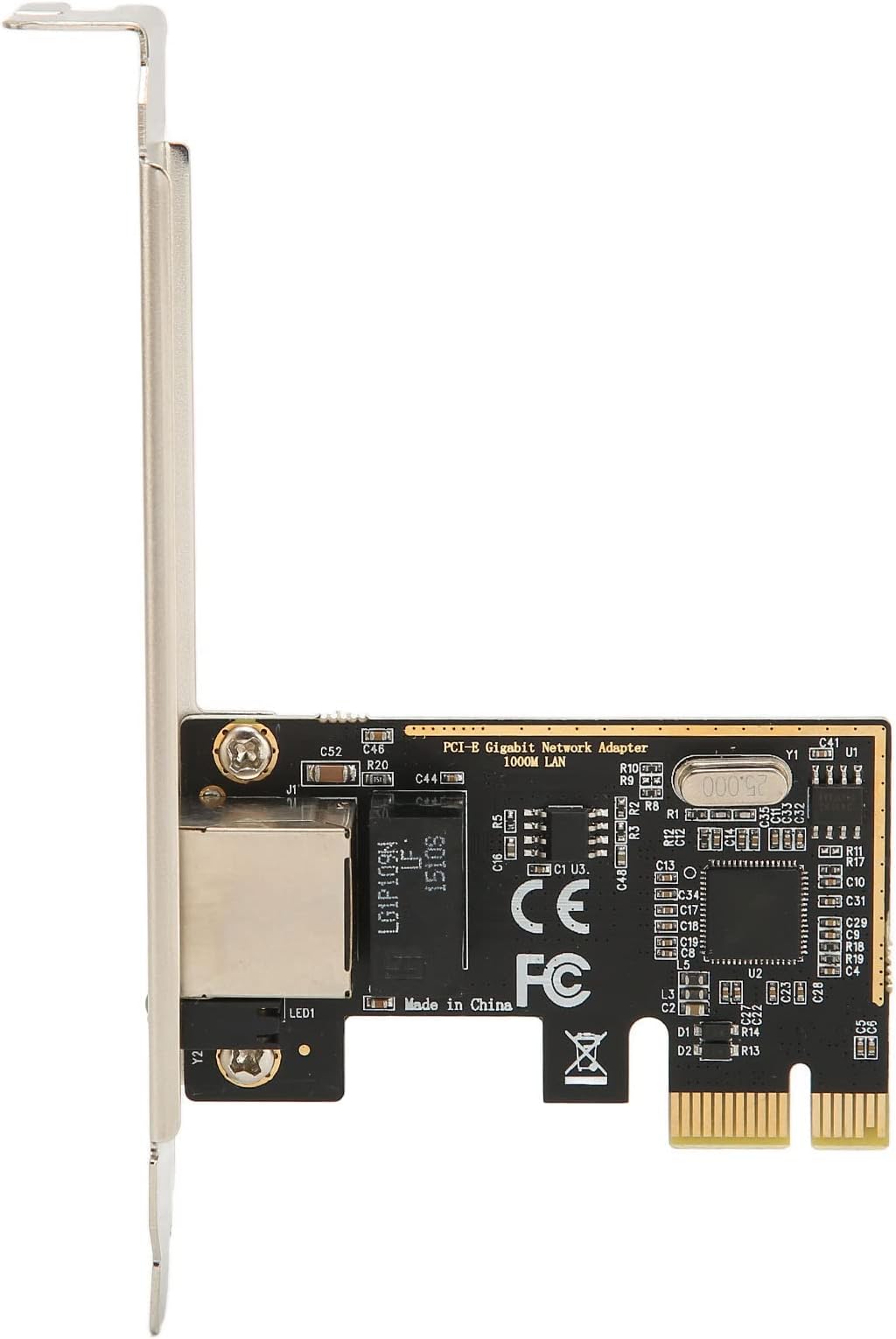 2.5 Gigabit Ethernet PCI Express PCI-E Network Interface Card, 10/100 ...