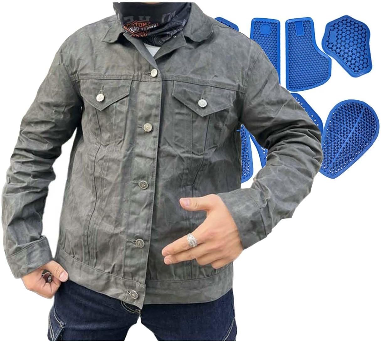 Amazon.com: Generic Men's/Women's Motorcycle Jackets All Season ...