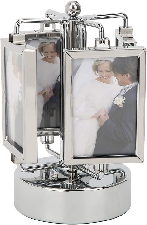 Amazon.com - Tomotato Elegant Rotating Music Photo Frame Carousel Photo ...
