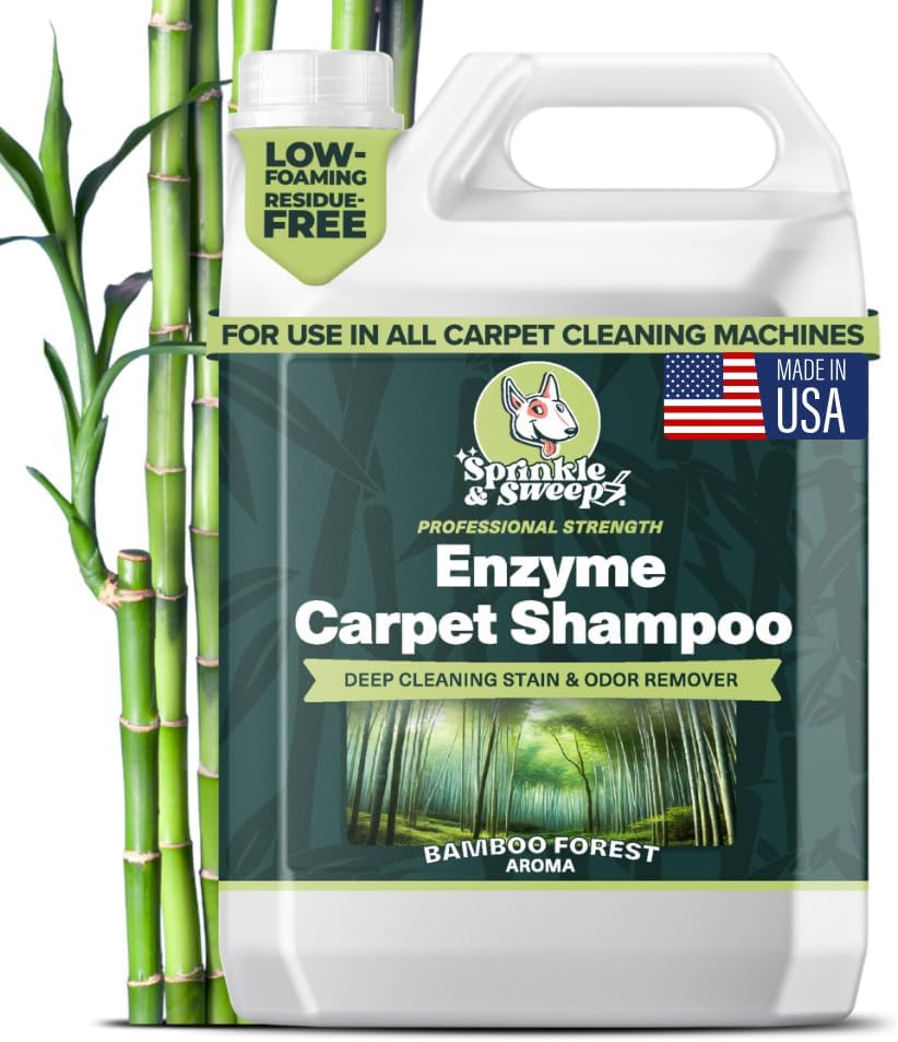 Amazon.com: Sprinkle & Sweep Enzyme Carpet Cleaner - Enzyme Carpet ...